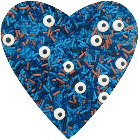 Amazon.com: COOL MOM SPRINKLES Blue Monster Cookie Sprinkle Mix ...