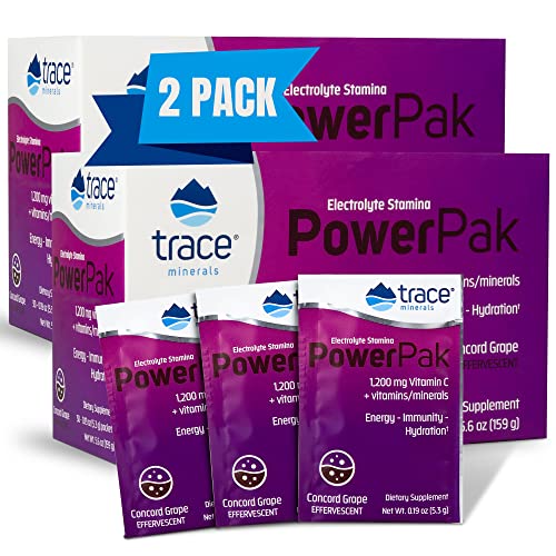 Snapklik.com : Trace Minerals Power Pak Electrolyte Powder Packets 1200 ...