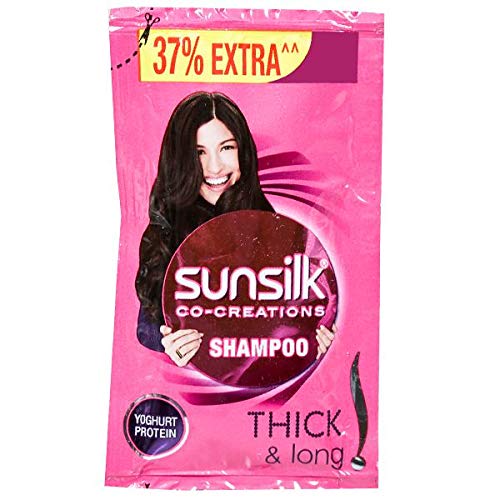 Buy SUNSILK THICK & LONG SHAMPOO SACHET-PACK OF 64 Online at Low Prices ...