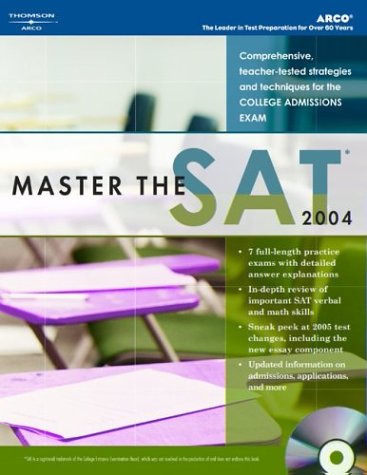 Amazon.com: Master the NEW SAT, 2005/e w/CD-ROM (MASTER THE SAT ...