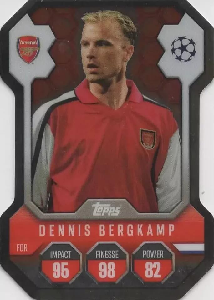 Buy Match Attax 2024 2025 Dennis Bergkamp Chrome Pro Elite Trading Card ...
