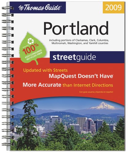 The Thomas Guide 2009 Portland: Street Guide: 9780528870309: Amazon.com ...