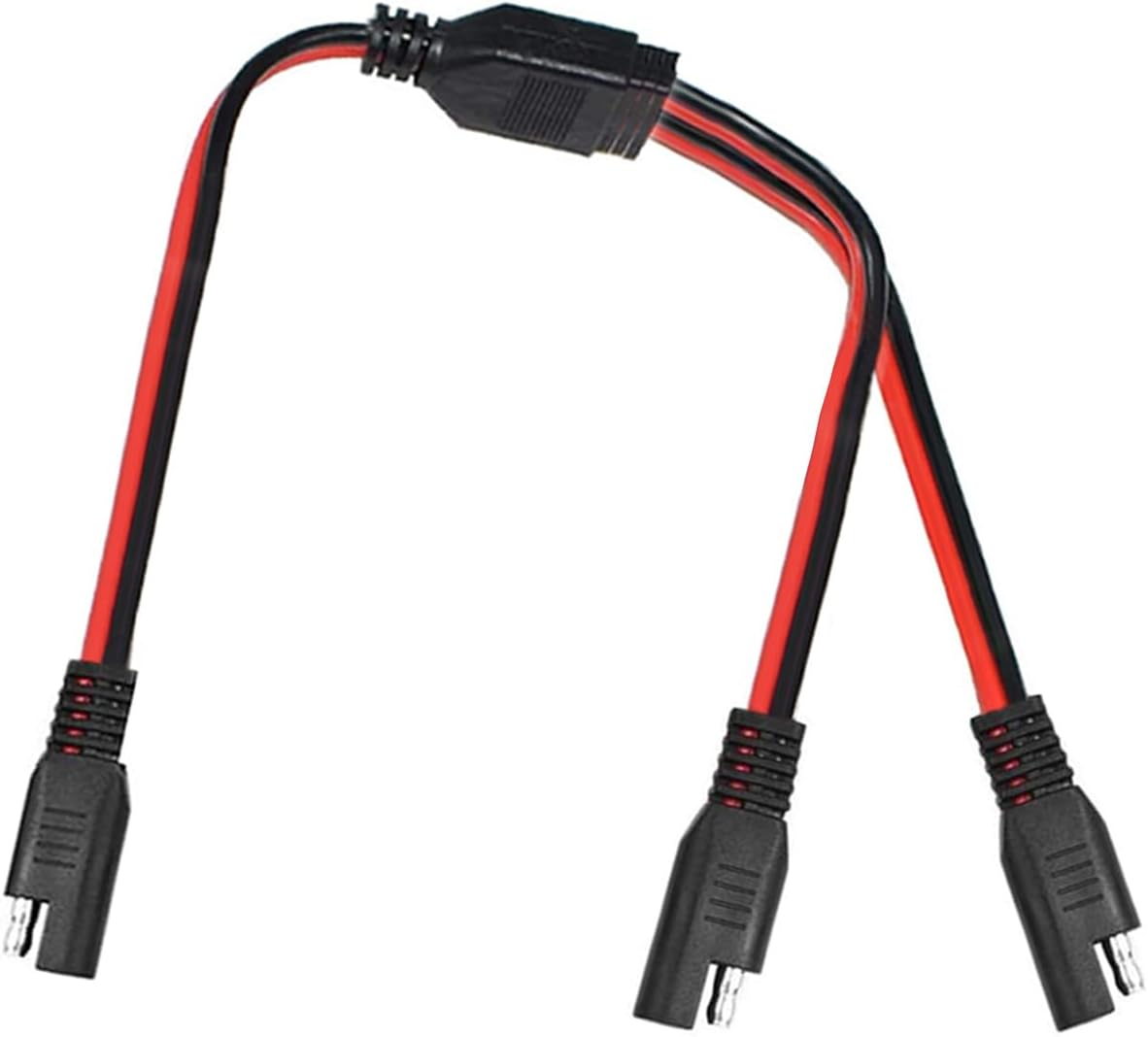 AsanWise SAE Y splitter 1 to 2 SAE extension cable SAE extension cable ...