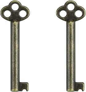 VIDABTE KY-6 Hollow Barrel Skeleton Key for Antique,Vintage Modern ...