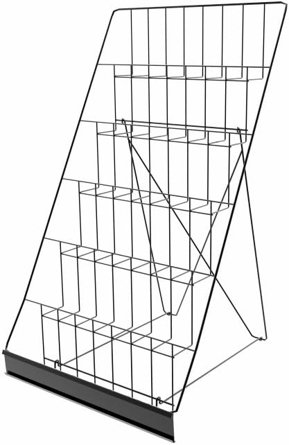 Amazon.com: FixtureDisplays® 6-Tiered 18" Wire Display Rack for ...