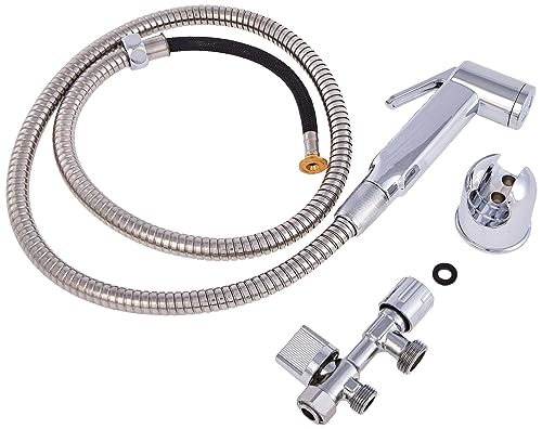 Rousseau WC Shower Set, Complete ABS Toilet Hygiene Kit with Shower ...