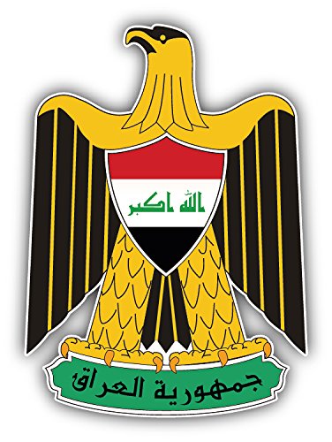 Amazon.com - Iraq Coat of Arms Car Bumper Sticker Decal
