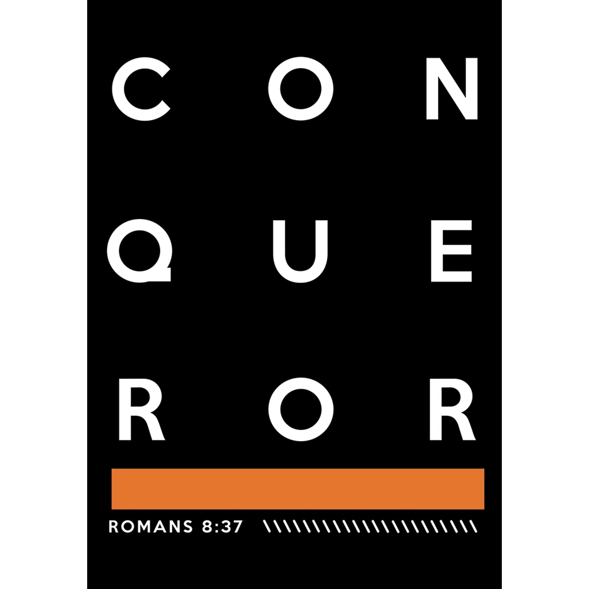 Buy Bible Verse Conqueror Words s s Educational Charts Classroom ...