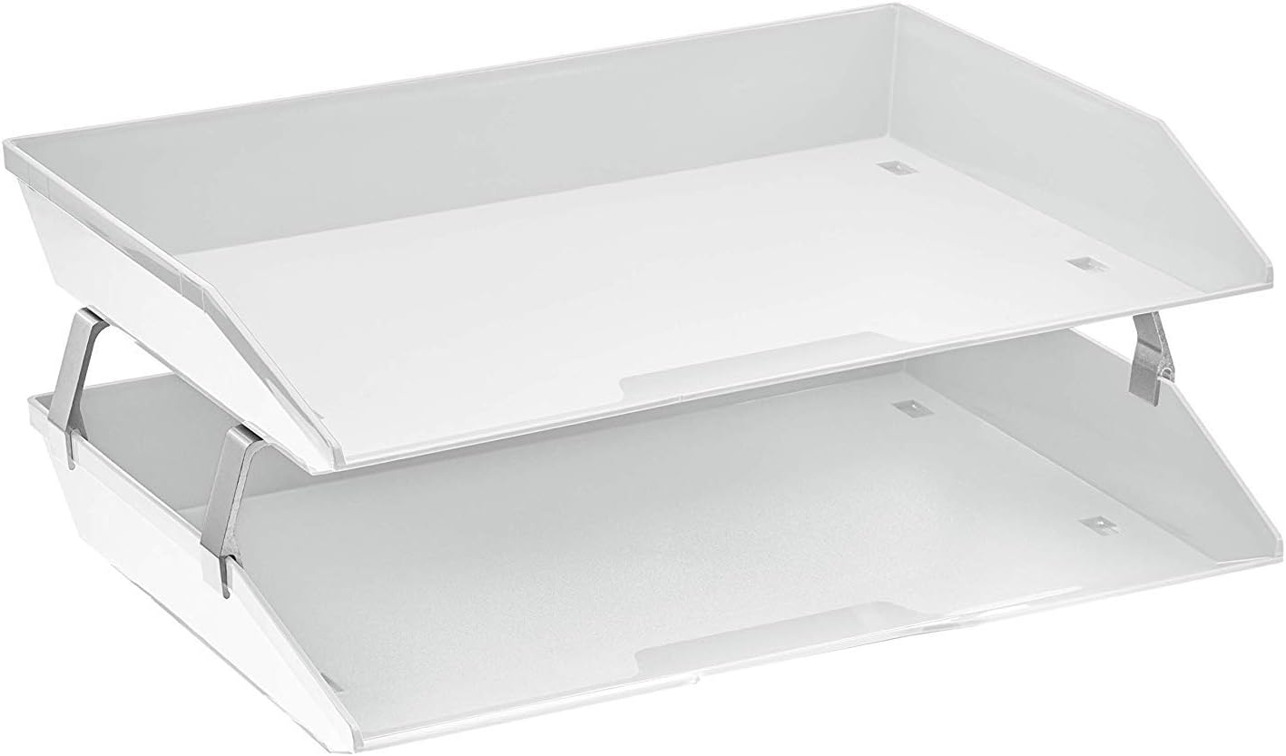 Amazon.com: Acrimet Facility 2 Tier Letter Tray, Side Load, Letter Size ...