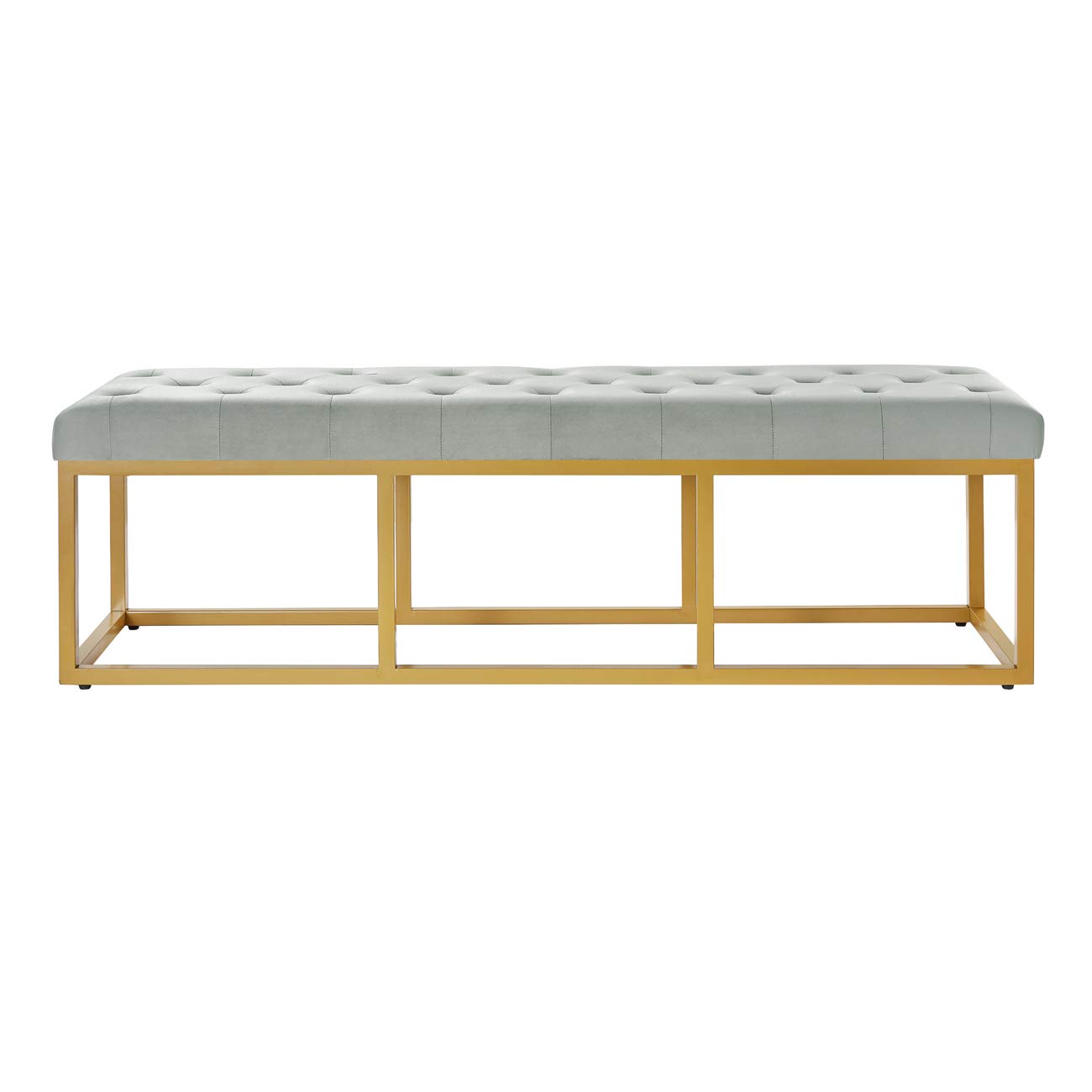 Snapklik.com : 24KF Upholstered Tufted Long Bench