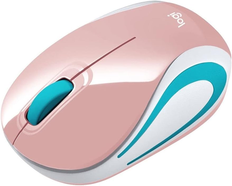 Wireless Mini Mouse M187, Pocket Sized Portable Mouse for Laptops ...