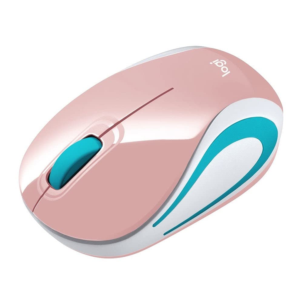 Wireless Mini Mouse M187, Pocket Sized Portable Mouse for Laptops ...