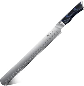 Amazon.com: Brisket Slicing Knife, 11.6 Inch Carving Knife, Japanese High Carbon Steel Slicing ...