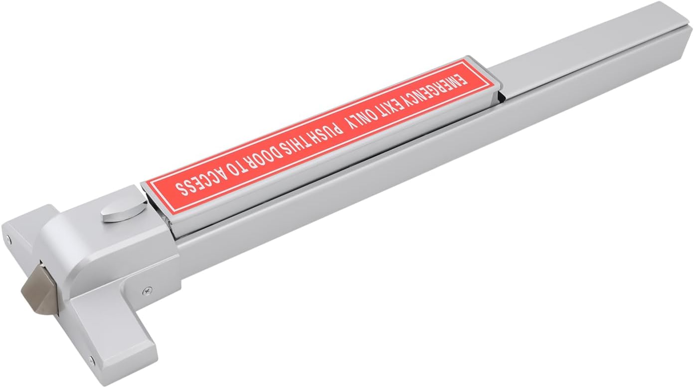 Amazon.com: Fire Door Push Bar Rim Exit Lock Device, Heavy Duty ...