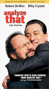 Amazon.com: Analyze That (Spanish) [VHS] : Robert De Niro, Billy ...