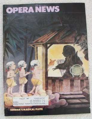 Opera News Magazine. January 31, 1981. Single Issue Magazine. Volume 45 ...