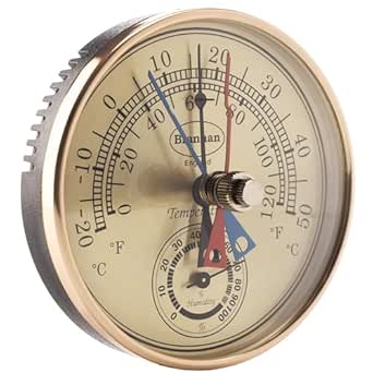 Amazon.com: Brannan Max Min Thermometer and Hygrometer - Ideal ...