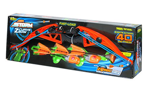 Winning Moves Air Storm Z Curve Bow (Multicolour) : Amazon.in: Toys & Games