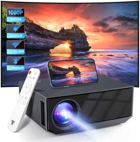 Amazon.com: [2s Focus with Remote] PANSEBA 4K Projector, Native 1080P ...