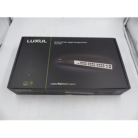 LUXUL 26-Port/24-Poe+ Managed Switch