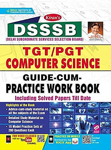 Kiran DSSSB TGT PGT Computer Science Guide Cum Practice Work Book ...