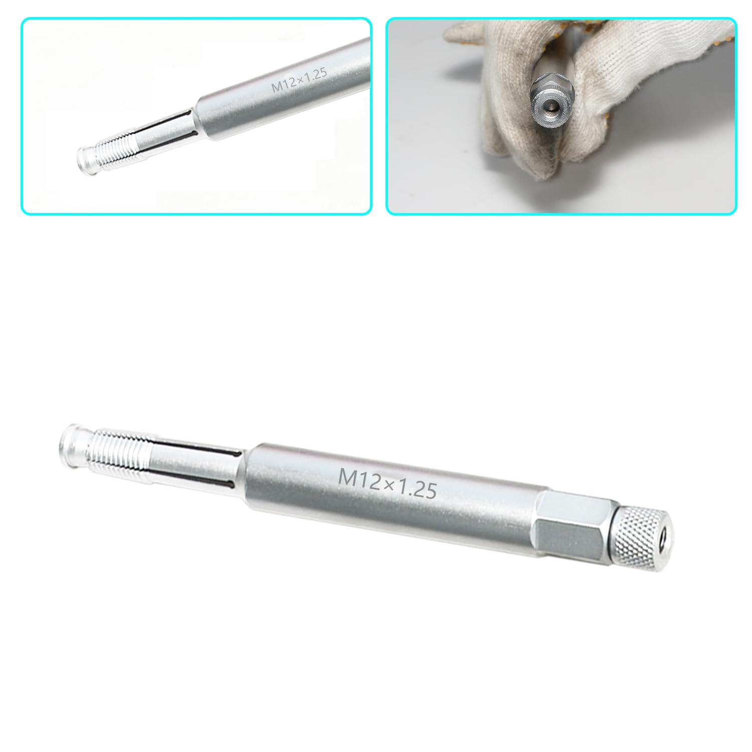 Snapklik.com : 12mm Back Tap Spark Plug Thread Repair Tool M12x1.25 ...