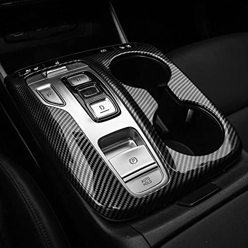 Amazon.com: YOUTOOCAR Carbon Fiber Pattern Car Manual Gear Shift Panel ...