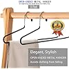 Amazon.com: Slack/Trousers Pants Hangers - Open Ended Metal Hangers ...
