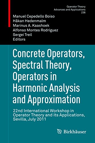 Concrete Operators, Spectral Theory, Operators in Harmonic Analysis and ...