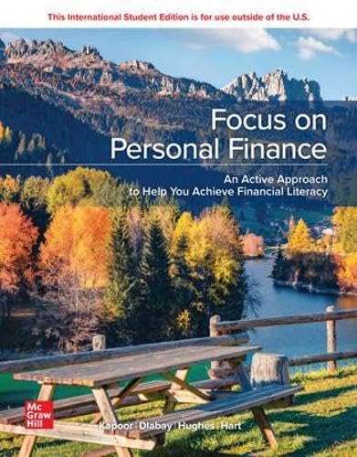 Focus on Personal Finance: 2024 Release ISE: Jack Kapoor: 9781266804519 ...