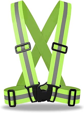 Amazon.com: Premium Elastic Flex fit High Visibility Hi Vis Fluorescent ...