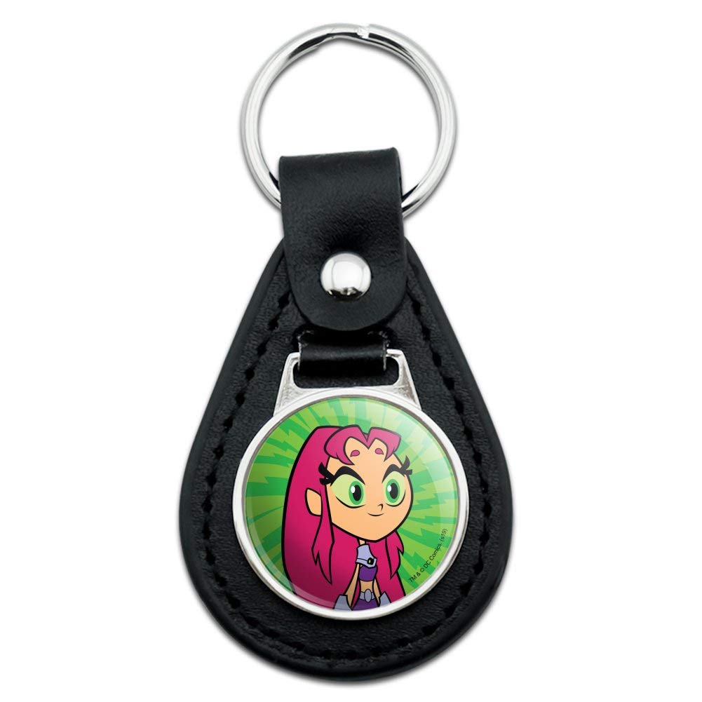 Amazon.com: GRAPHICS & MORE Black Leather Teen Titans Go! Starfire ...