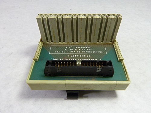 Terminal Block Interface, IDC 34 Position Plug, Screw Terminal Block, 1 ...