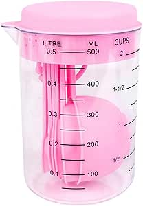 Amazon.com: 7-Piece Kitchen Measuring Tool, Measuring Cup and Spoon Set ...