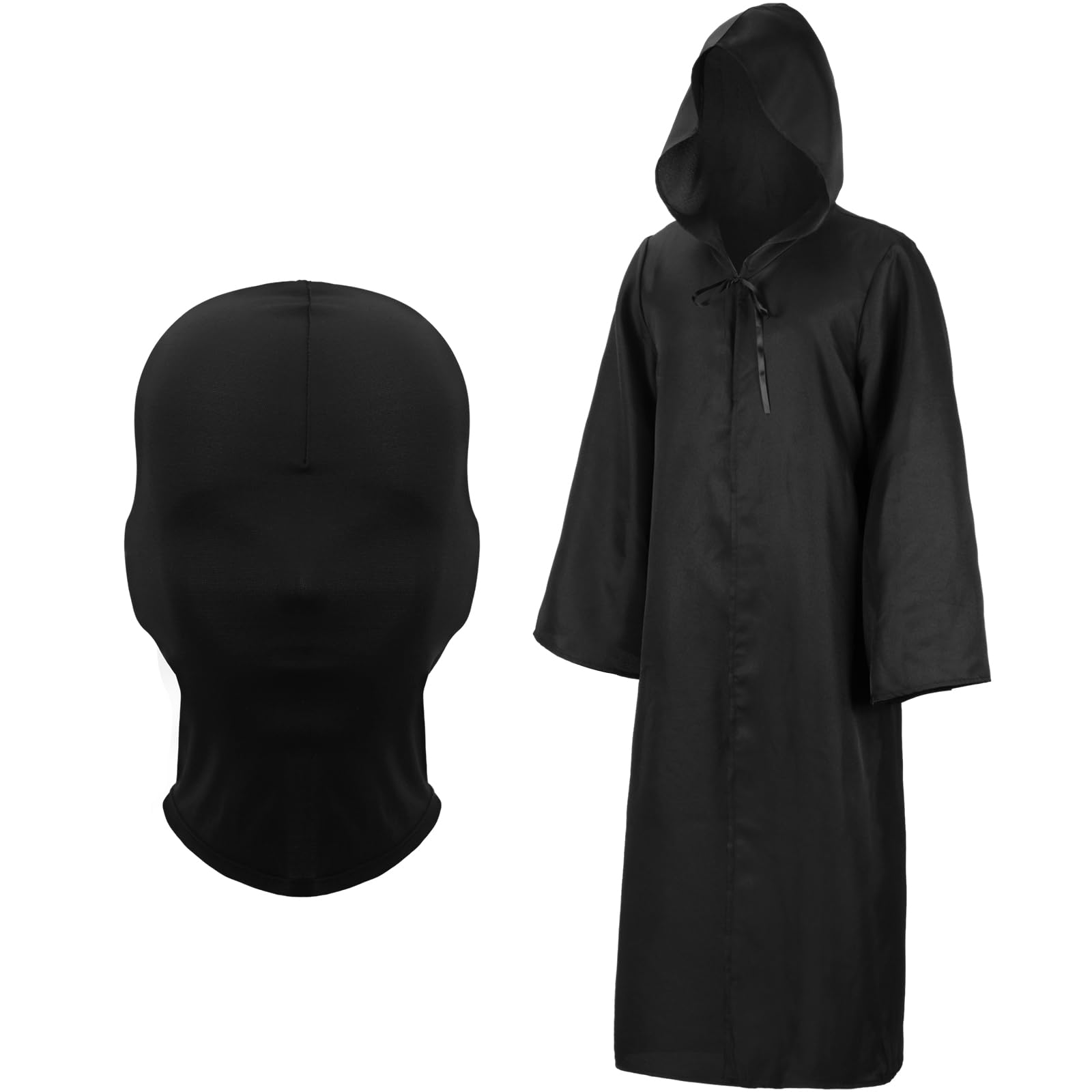 Amazon.com: Toulite 2 Pcs Tunic Hooded Robe and Full Face Mask ...