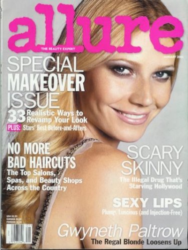 Allure Magazine - January 2006: Gwyneth Paltrow and More!: Bianca Balti ...