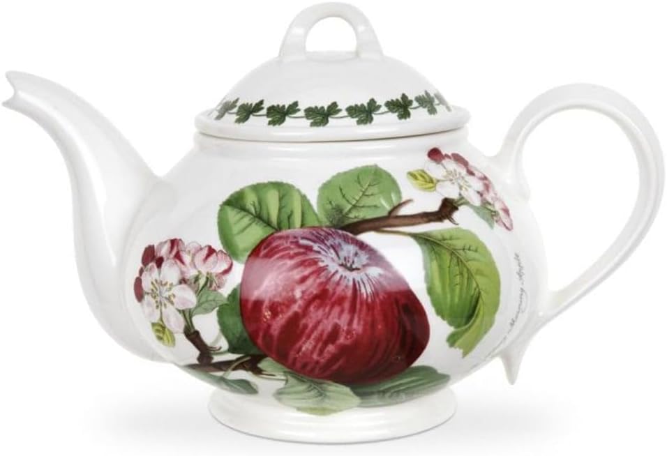 Amazon.com | Portmeirion Pomona Medium Teapot Romantic Shape ...