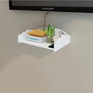 Amazon.com: WiFi Router Set Top Box Storage Shelf Cable Box Wall Shelf ...