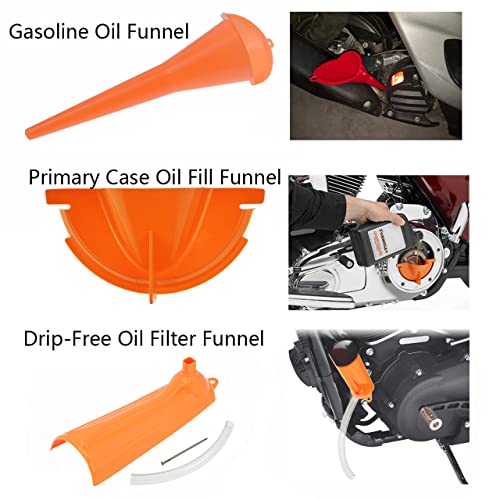 Snapklik.com : HDBUBALUS Crankcase Fill Funnel Primary Case Oil Fill ...