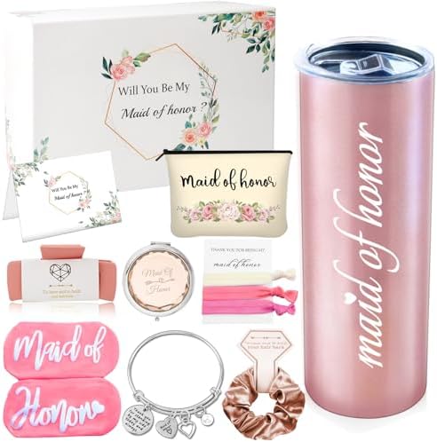 Amazon.com | Bridesmaid Proposal Gifts Box Set,Will You Be My ...