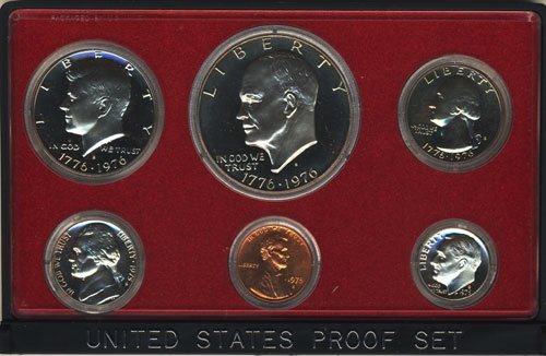 1975 United States Mint Proof Set Original Government Packaging Superb ...