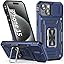 Amazon.com: SEFING Phone Case for iPhone 16 Pro Max Grey | Case, with Kickstand Ring Holder ...