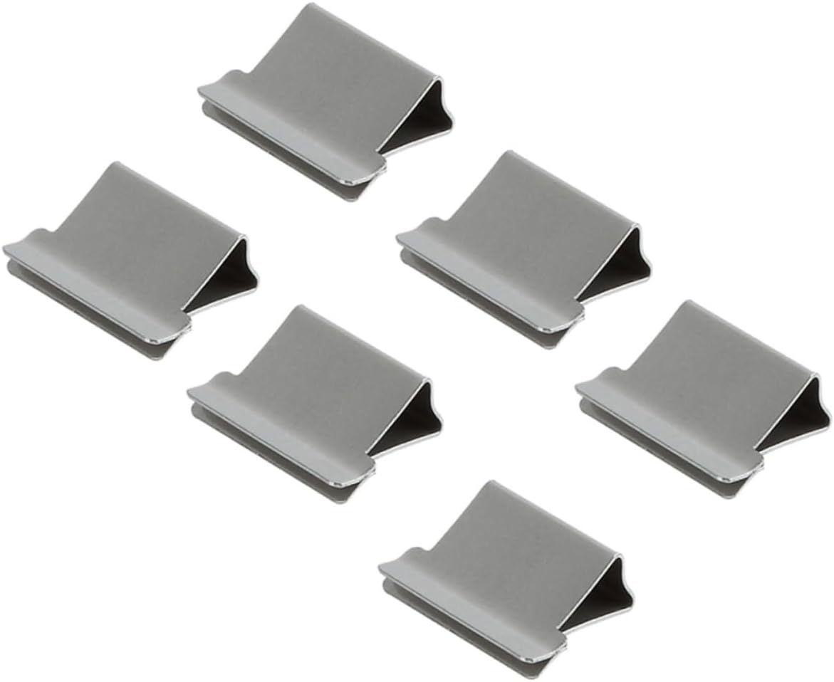 Amazon.com : FUNOMOCYA 50pcs Stapler Clips Office Stuff Paperclip Metal ...