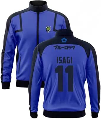 Amazon.com: YLQANONG Isagi Yoichi Anime Cosplay Jacket Seishiro Nagi ...