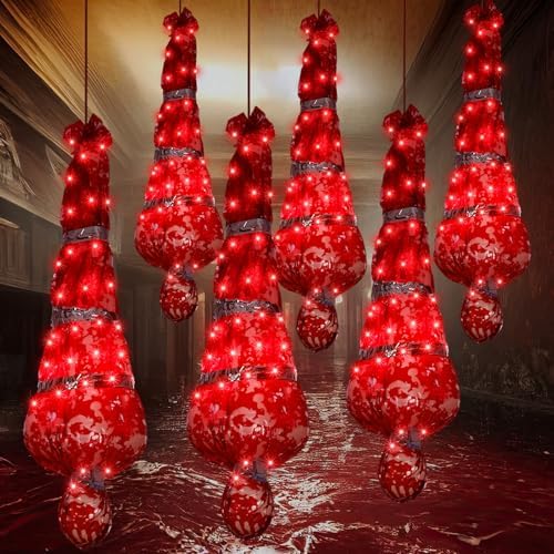 Amazon.com : WinnerWhy 6 Pack LED Halloween Decorations Dead Bodies ...