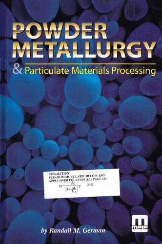 Amazon.com: Powder Metallurgy & Particulate Materials Processing ...