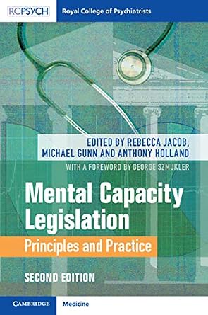 Mental Capacity Legislation: Principles and Practice eBook : Jacob ...