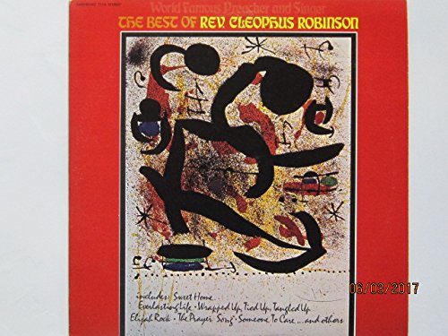 Rev. Cleophus Robinson world famous preacher and singer - The Best Of ...