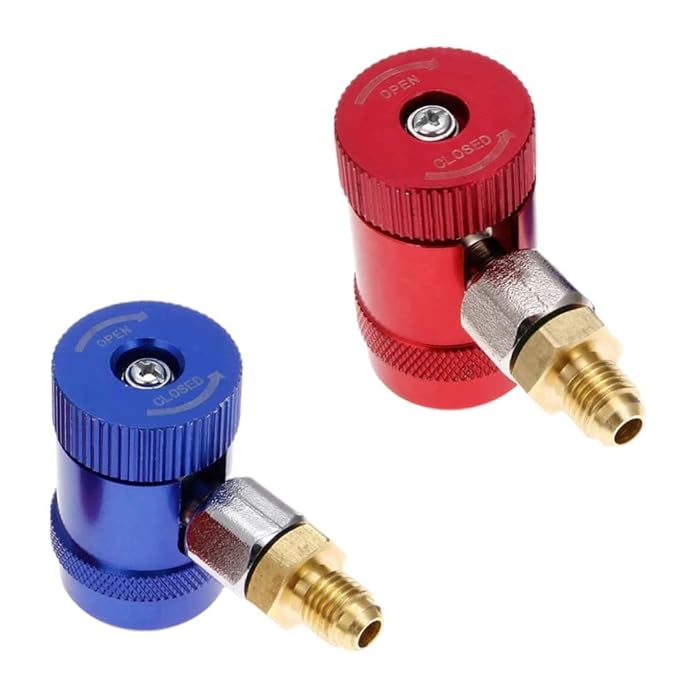 Buy Air Conditioner Connector, 1 Pair Quick Connector Adapter R 1234 Yf ...