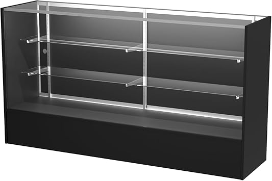 Amazon.com: 70" W x 18" D x 38" H - Full View Retail Display Cabinet ...
